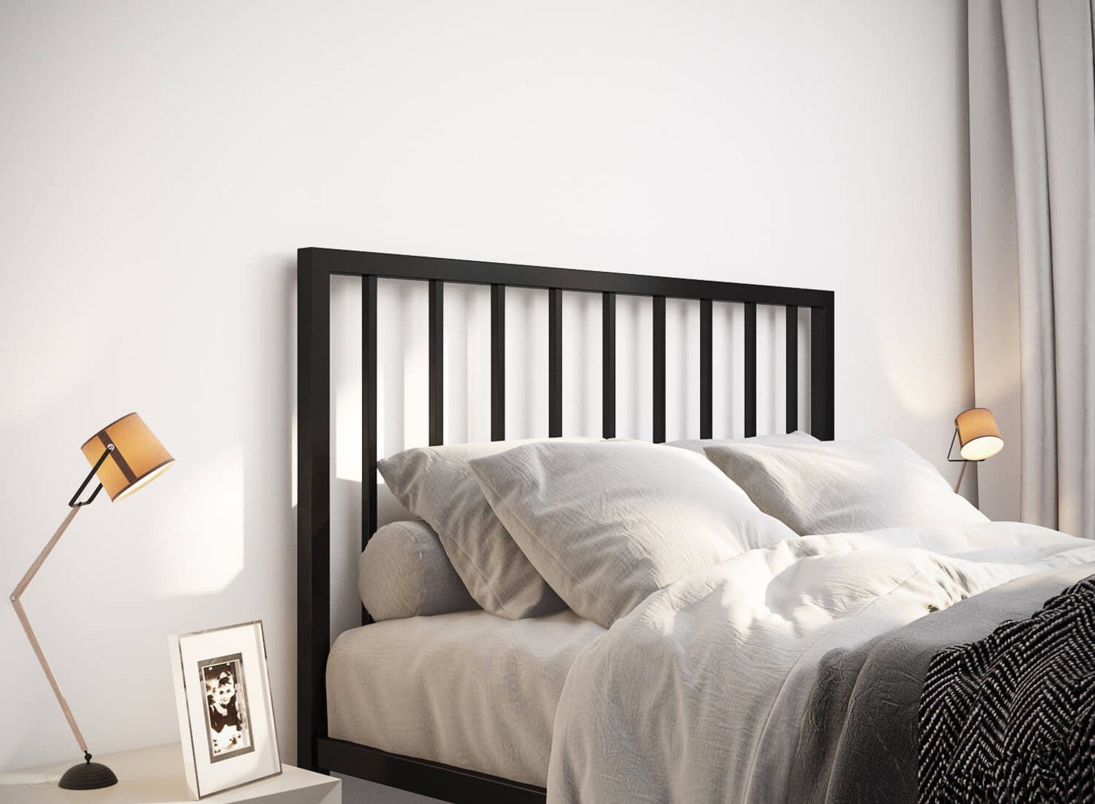 Custom Metal Bed Frame With Mesh Base - Madison High End - Etsy UK