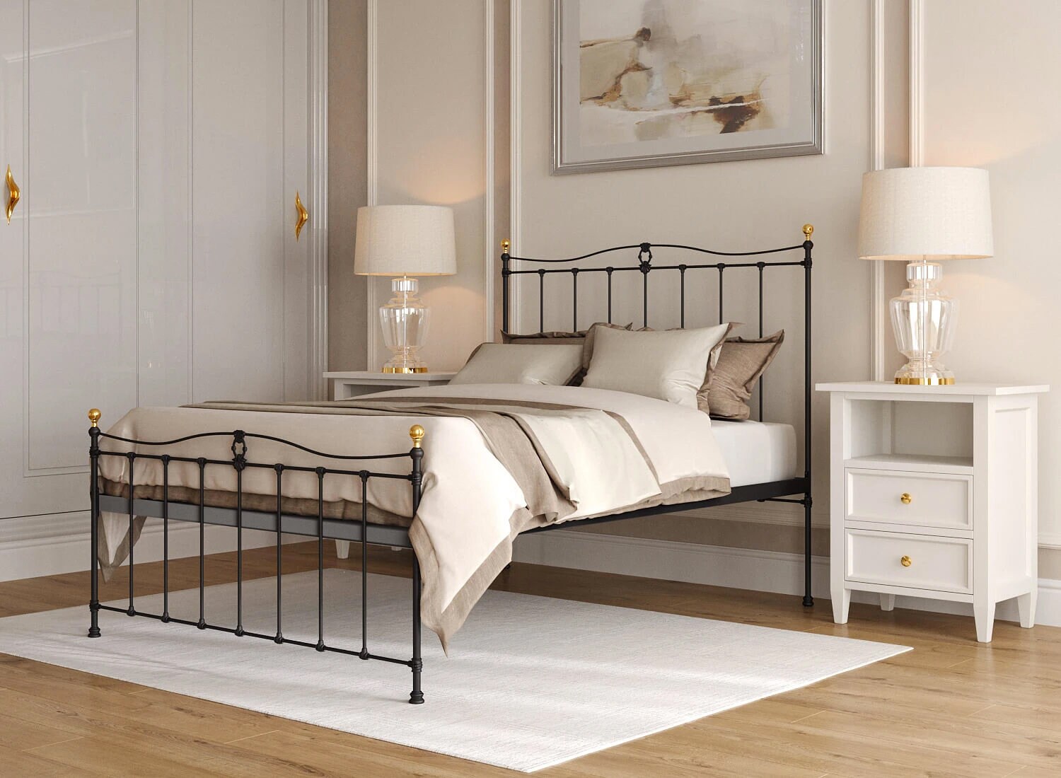 Custom metal beds store