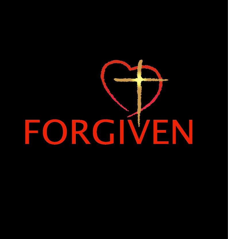 FORGIVEN Christian PNG Jesus Christian Catholic Cross Png for - Etsy