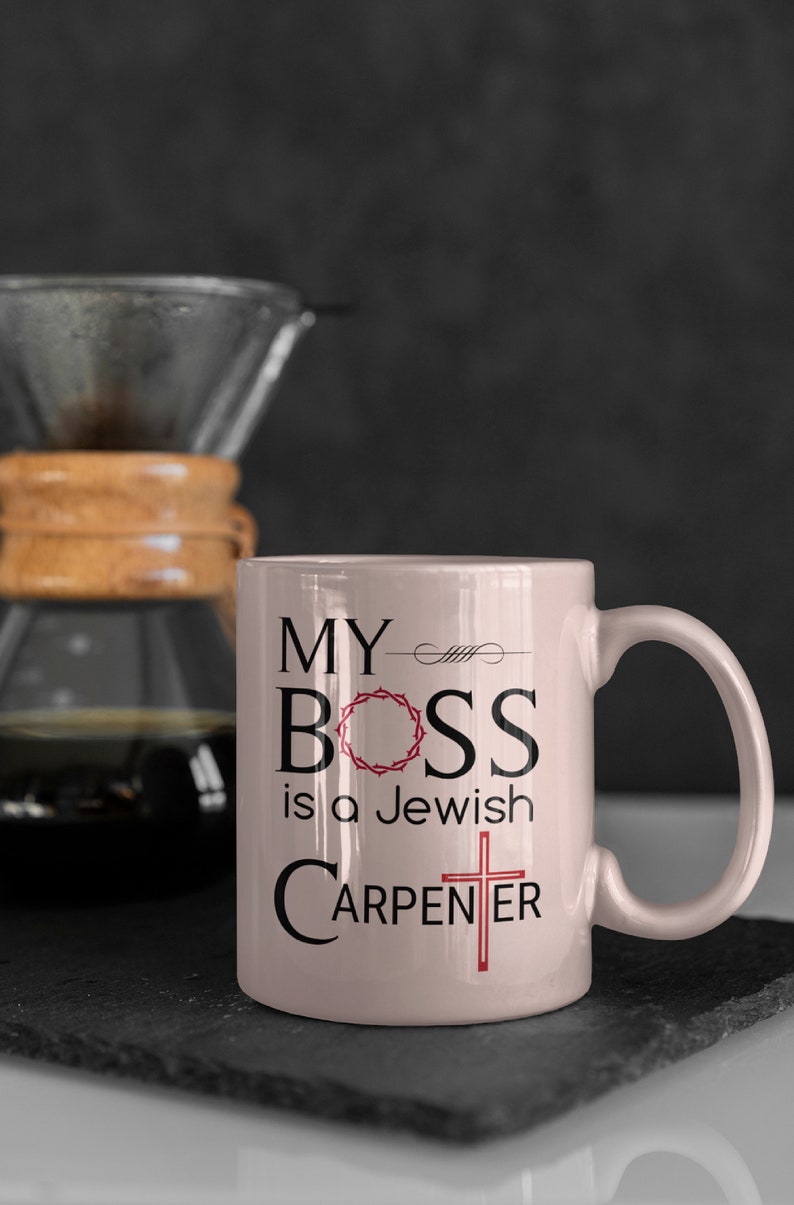 My Boss is a Jewish Carpenter Christian PNG Christian Store - Etsy
