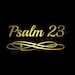 PSALM 23, PNG Instant Downloads, Christian T Shirts Hoodies Tote Bags ...