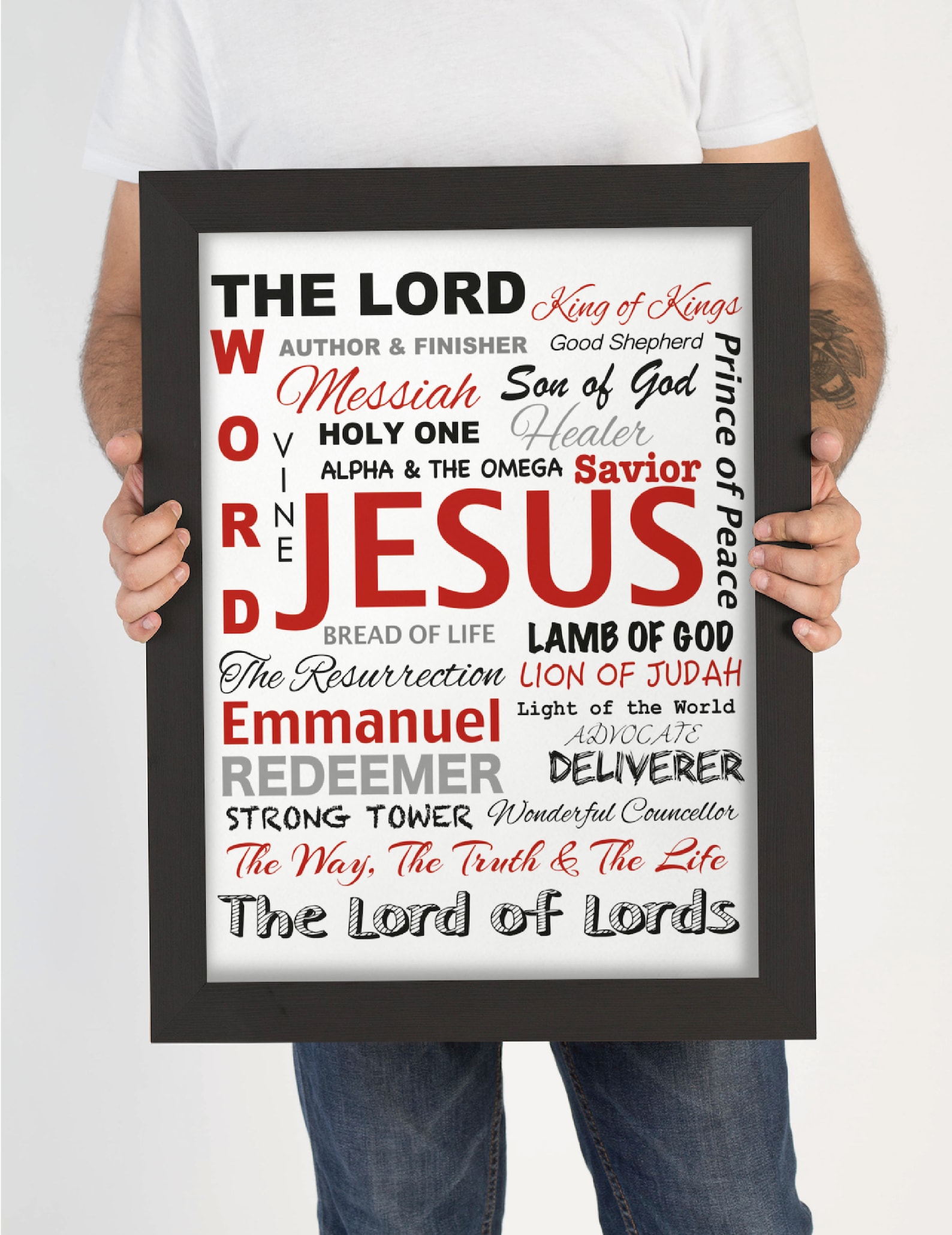 Etsy Christian PNG, Names of Lord God Jesus Christ PNG, Bible Verses ...