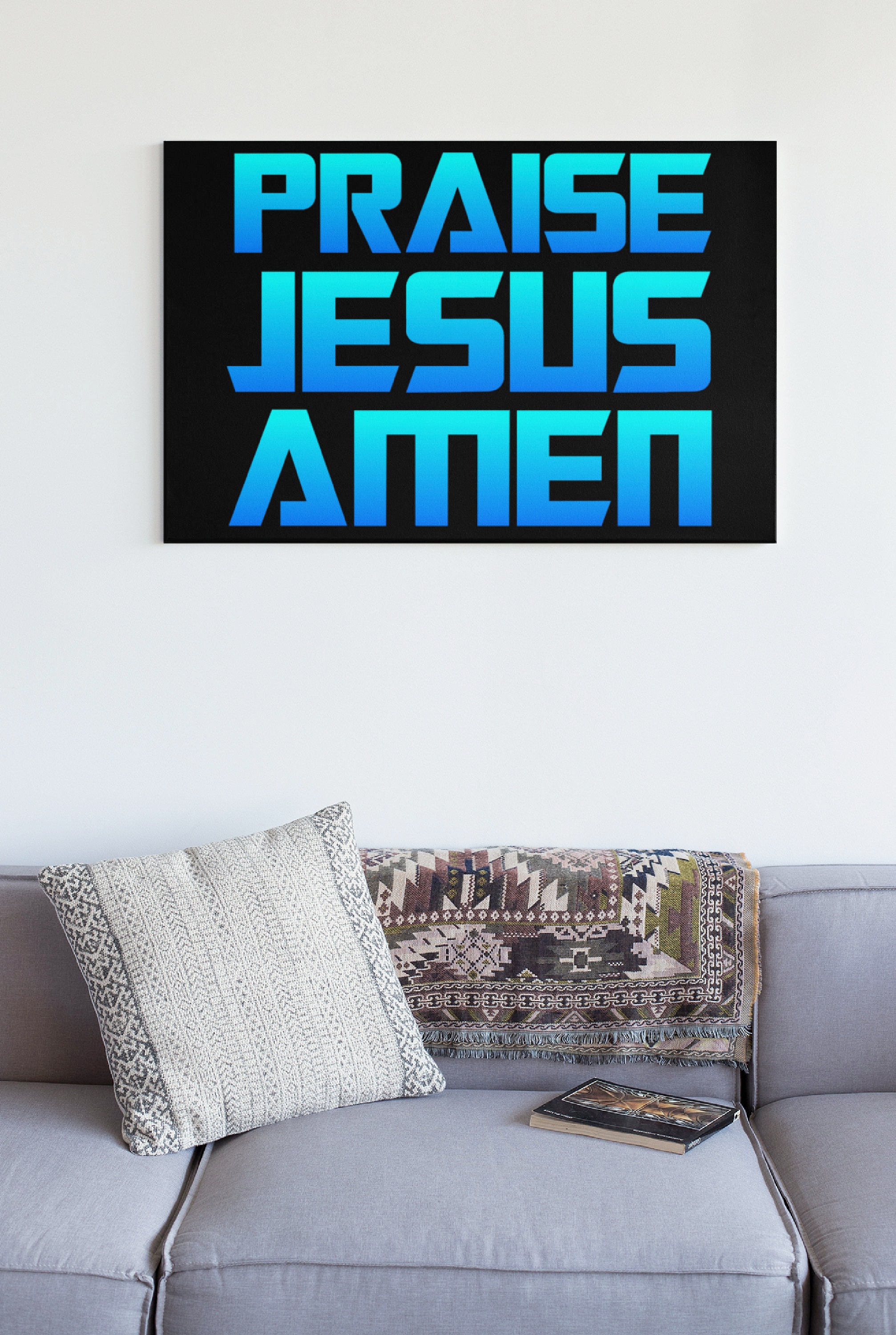 Praise JESUS Amen PNG Christian PNG Wall Art T Shirts Mugs - Etsy