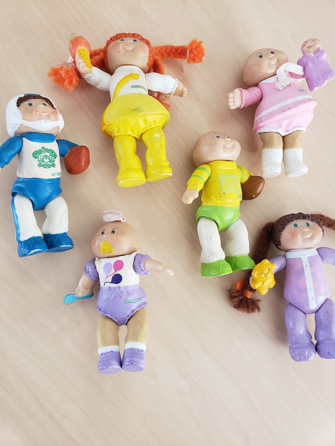 Vintage 1984 Rubber Cabbage Patch Kids Set - Etsy