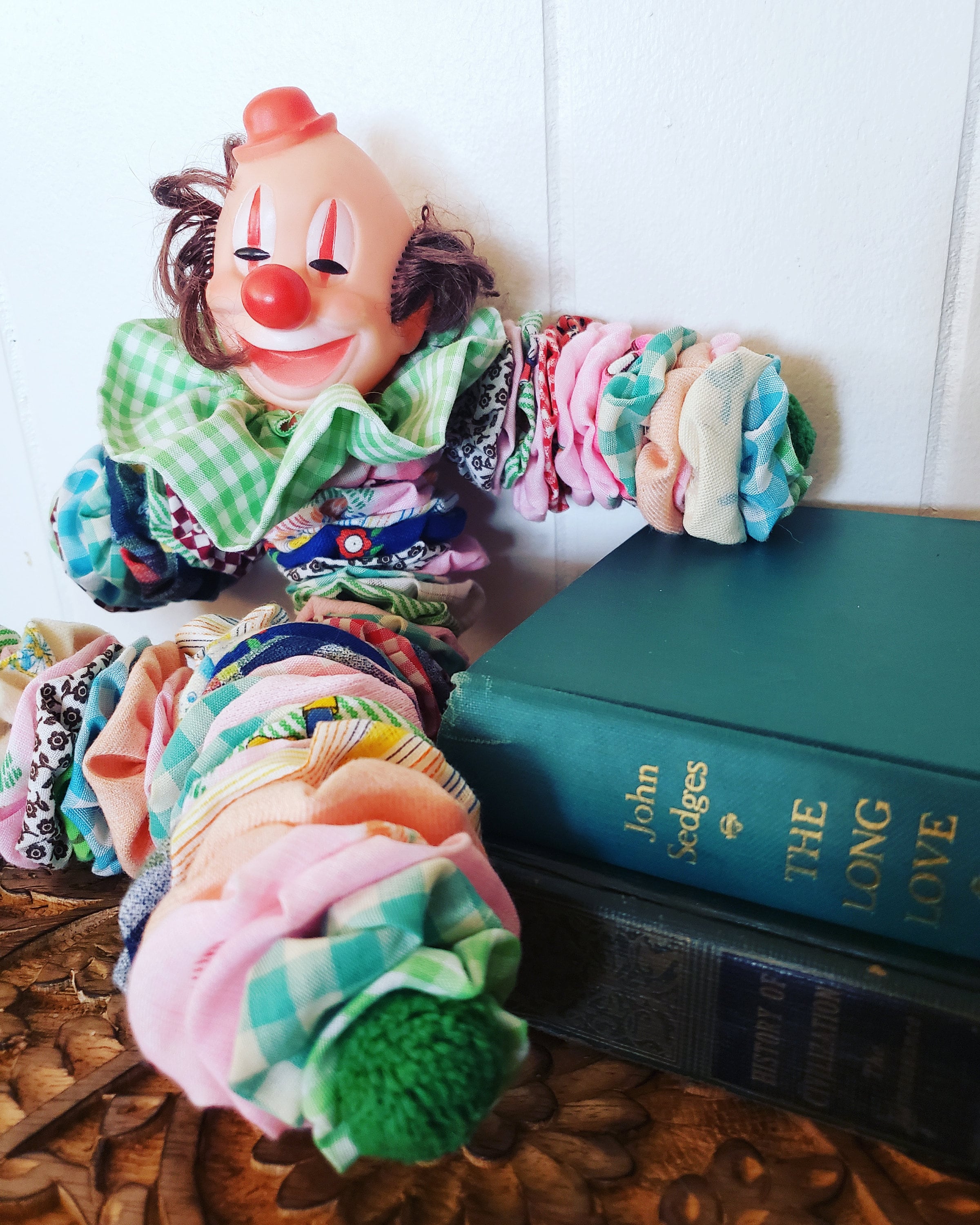 1950s Vintage Handmade Pinwheel Clown Yo Yo Fabric - Etsy
