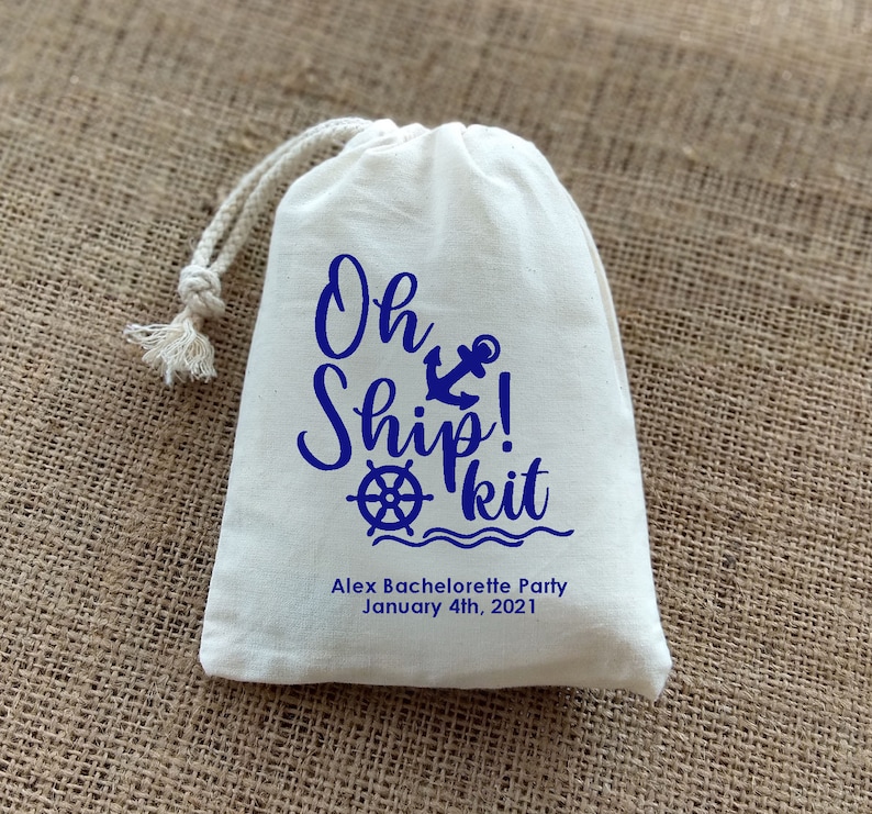Oh Ship Kit-bachelorette Party Hangover Kit Survival - Etsy