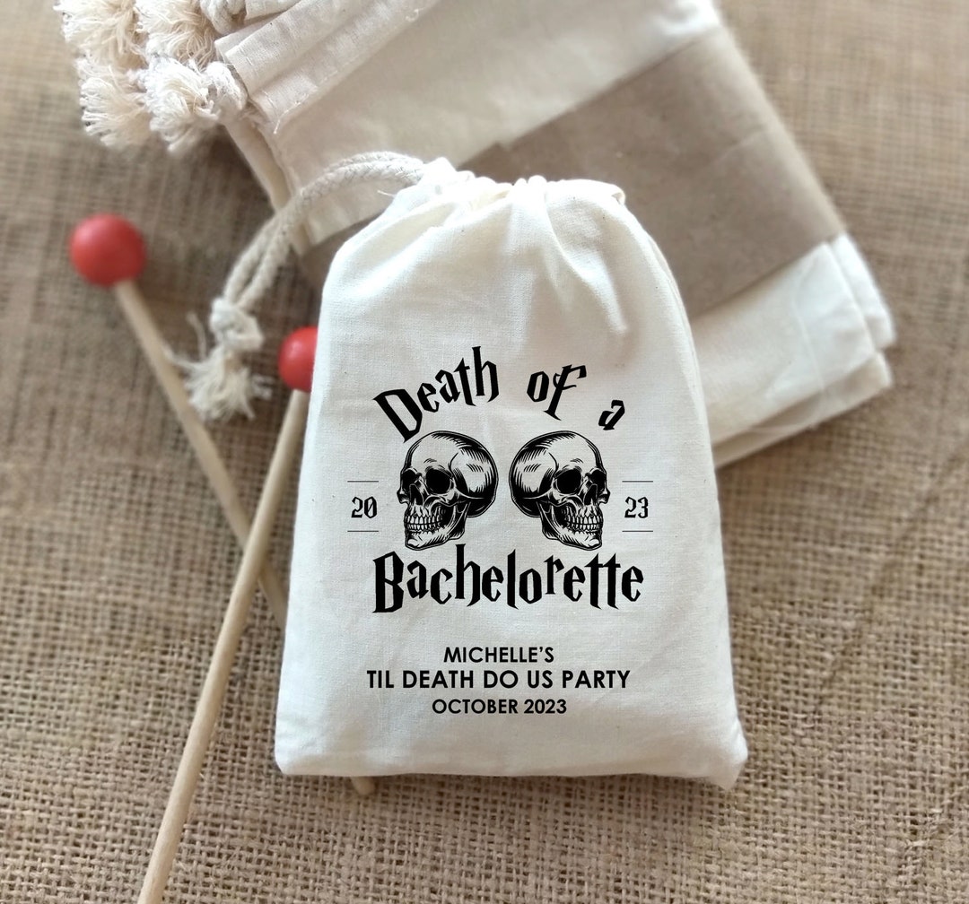 Til Death Do Us Party-death of A Bachelorette Hangover Kit-bride or Die ...