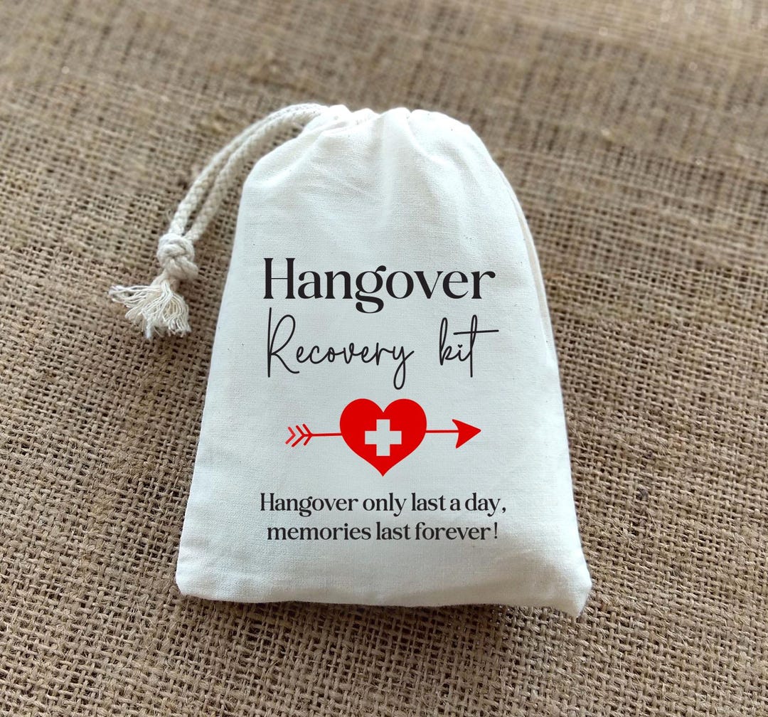 Hangover Recovery Kit - Hangovers Last a Day Memories Last Forever ...