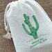 Cactus Welcome Bag-desert Bachelorette Party Bag-cactus Wedding Welcome ...