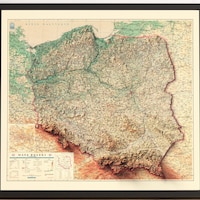 Old Cieszyn Map, Retro Cieszyn City Print, Cieszyn Poster, Map of ...