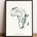 Reunion Map, La Reunion 2D Relief Map, Reunion France Minimalist Map ...