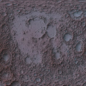 Moon Map, Moon 2D Relief Map, Moon Vintage Map, Moon Topo Map, Moon ...