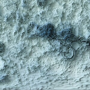 Venus Map, Venus 2D Relief Map, Venus Vintage Map, Venus Poster, Venus ...