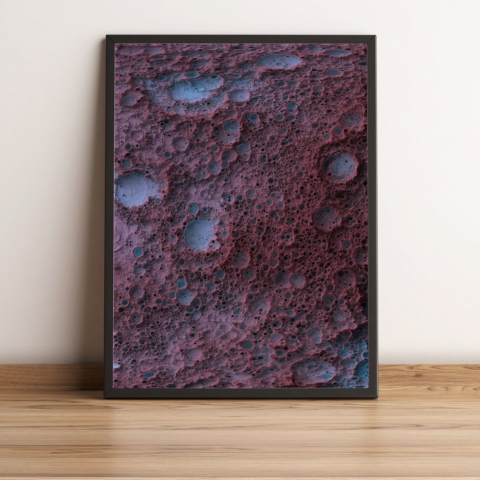 Moon Map Moon 2D Relief Map Moon Vintage Map Moon Topo Map - Etsy