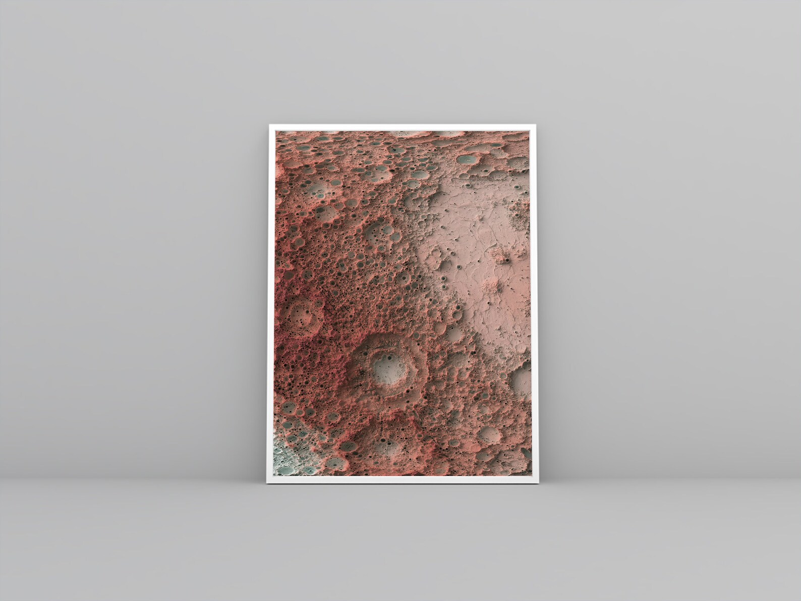 Moon Map Moon 2D Relief Map Moon Vintage Map Moon Poster - Etsy