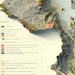 Malawi Map, Malawi Geological 2D Relief Map, Malawi Vintage Poster Map ...
