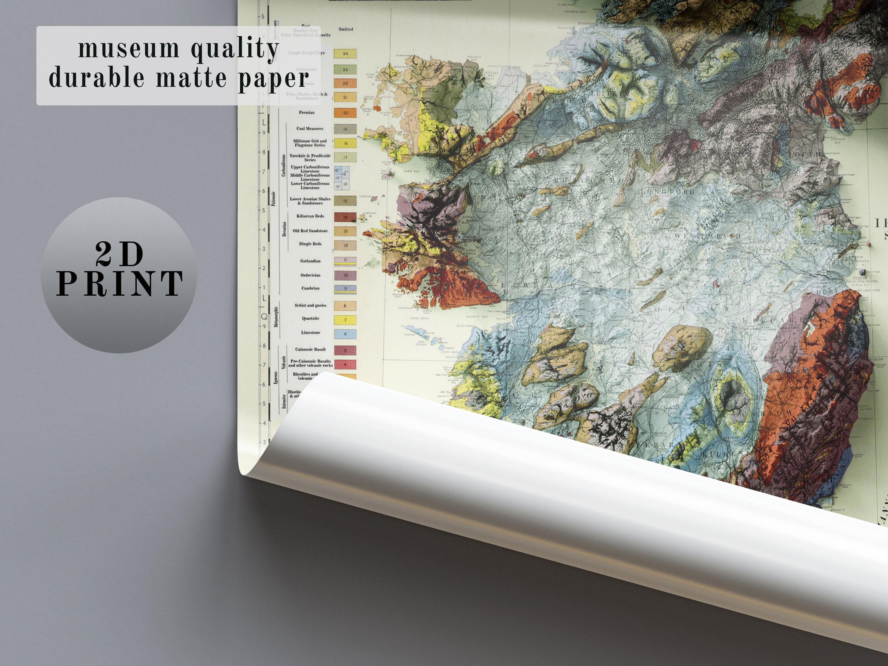 Brazil Map Brazil 2D Relief Map Brazil Poster Print Brazil - Etsy