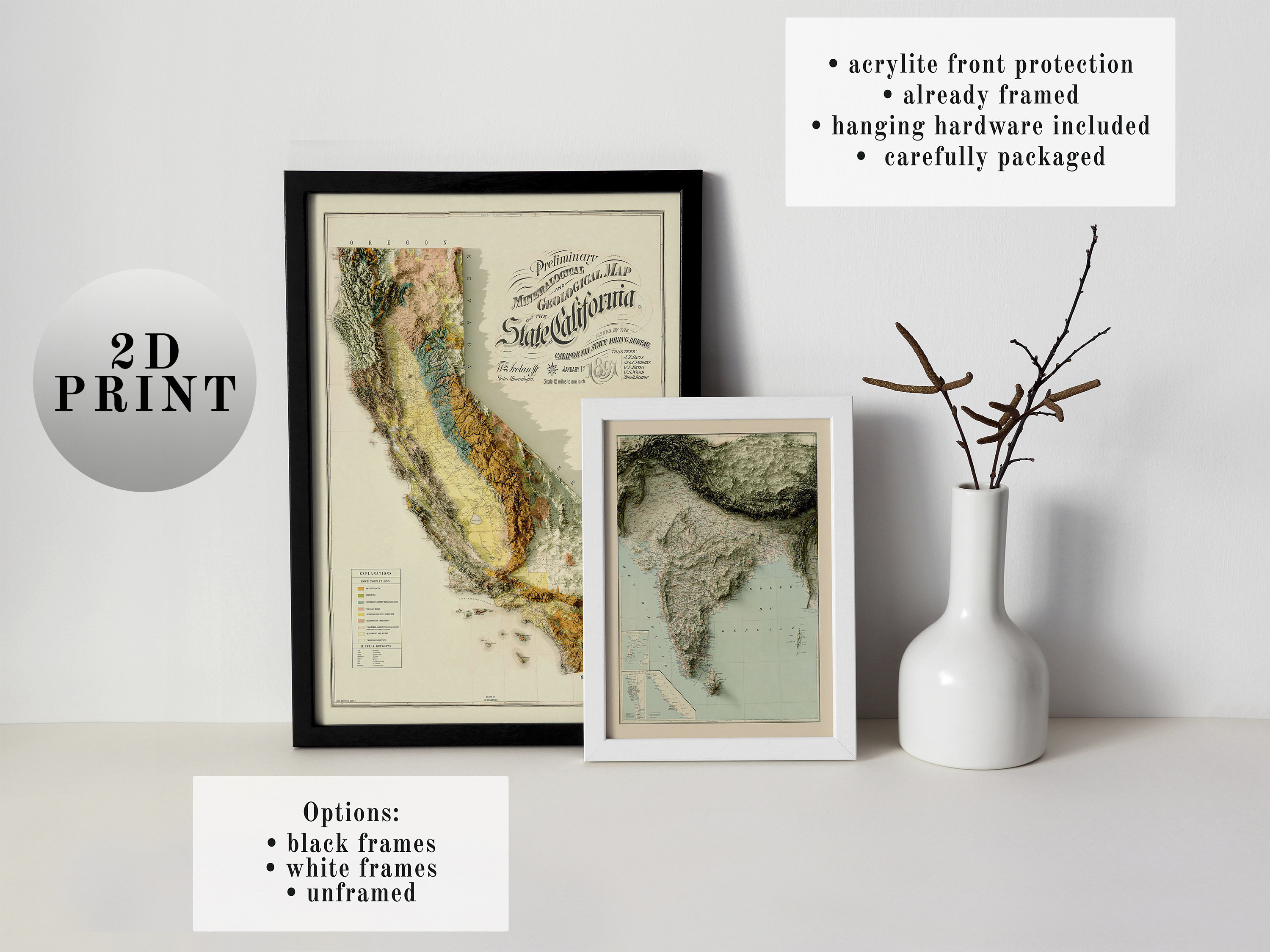 Pakistan Map Pakistan 2D Relief Map Pakistan Topo Map - Etsy