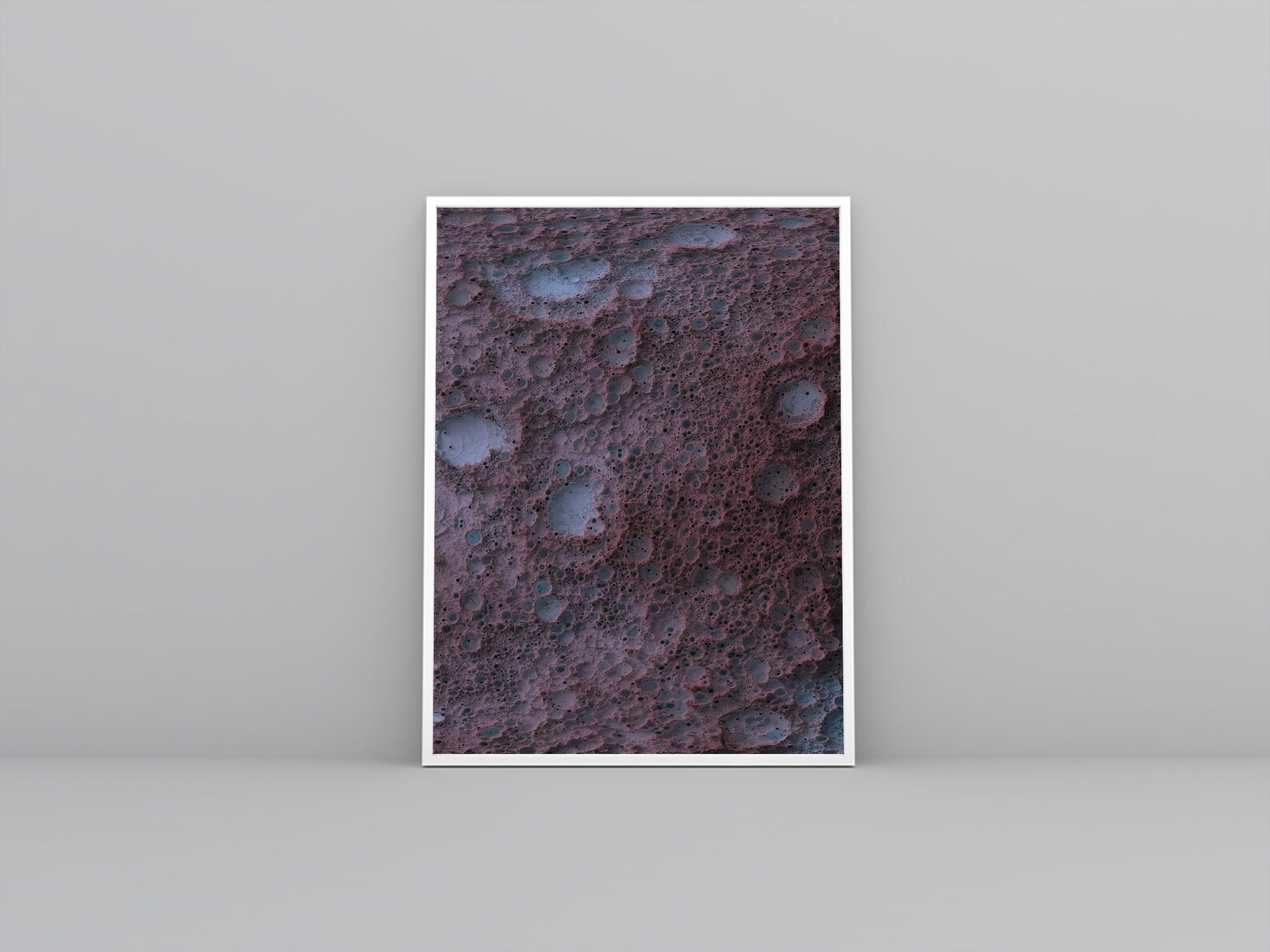 Moon Map Moon 2D Relief Map Moon Vintage Map Moon Topo Map - Etsy