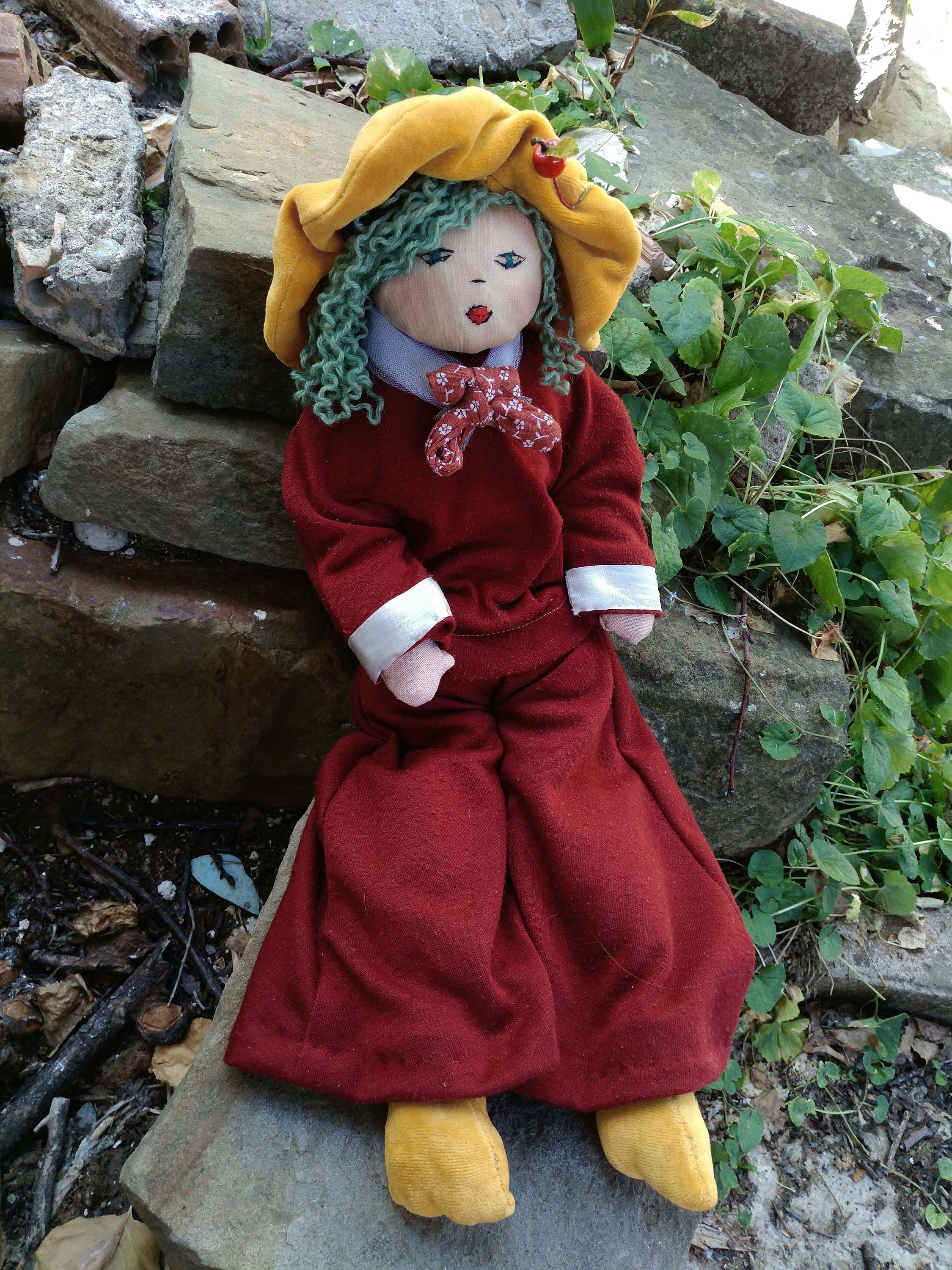 Sewn Dolls Beautiful Handmade Dolls Fabric Dolls Handmade - Etsy