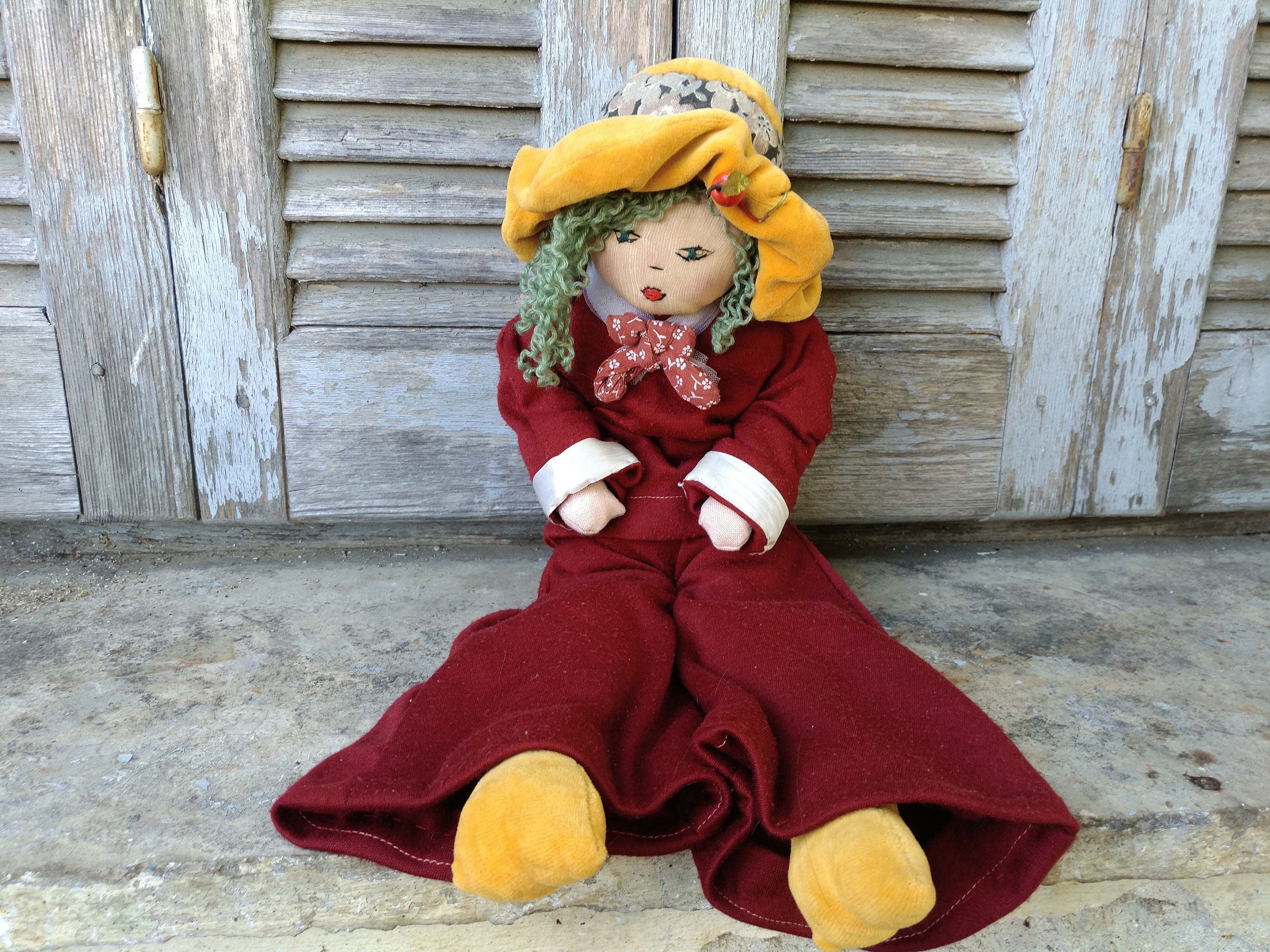 Sewn Dolls Beautiful Handmade Dolls Fabric Dolls Handmade - Etsy