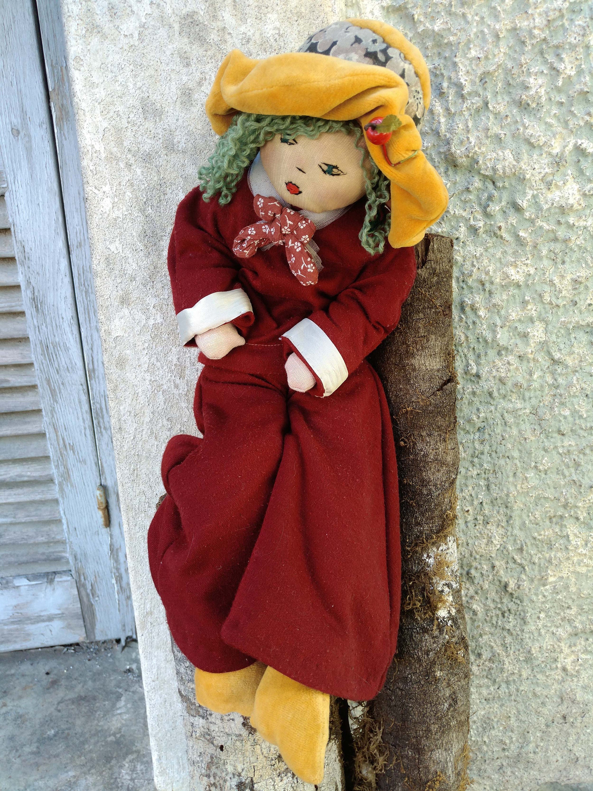 Sewn Dolls Beautiful Handmade Dolls Fabric Dolls Handmade - Etsy