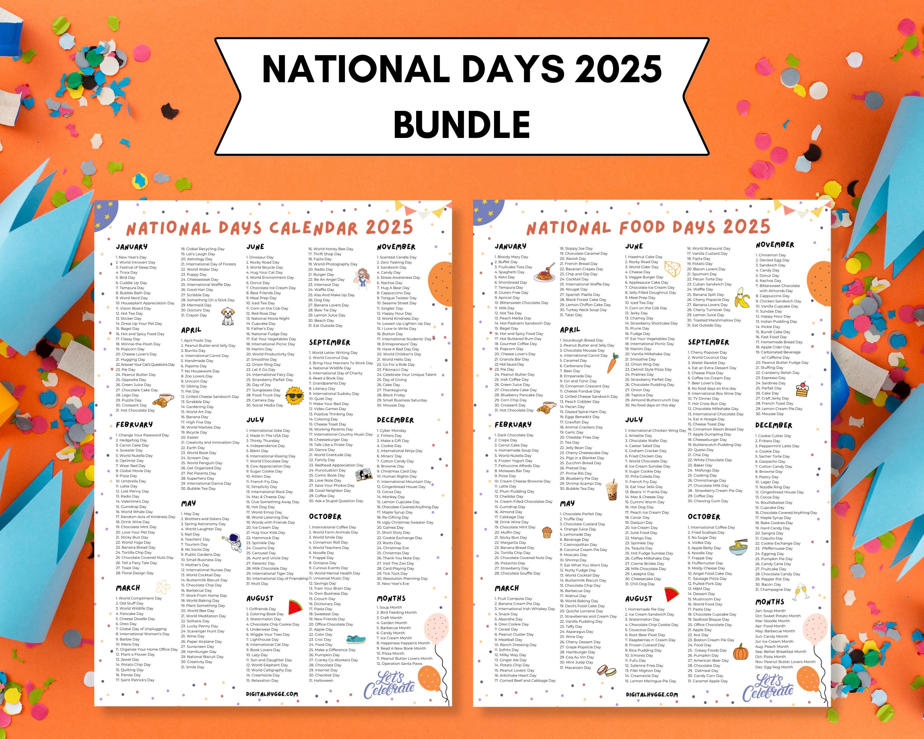 National Week Calendar 2024