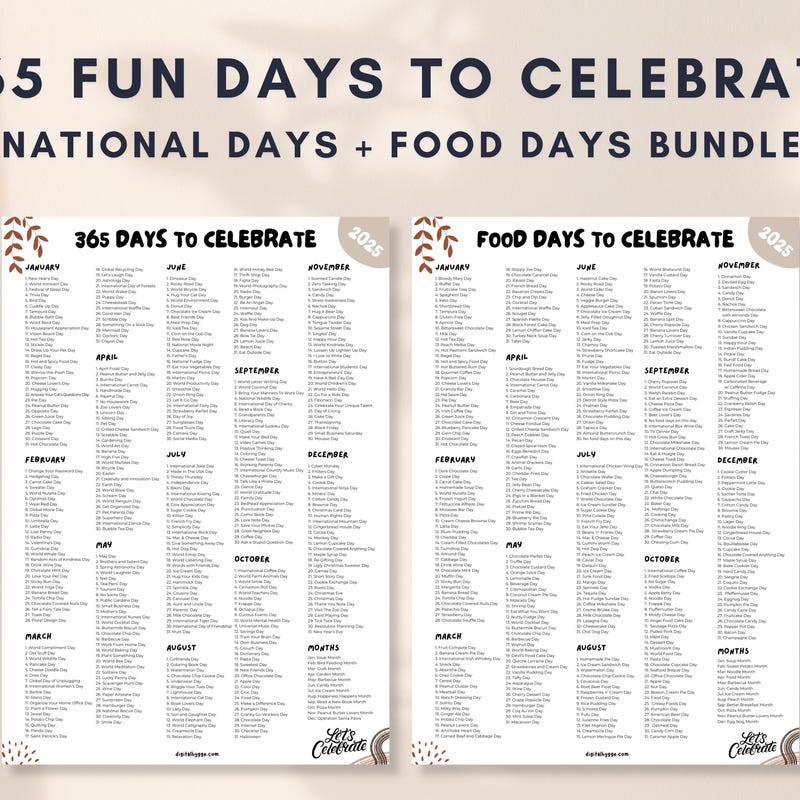 Funny Calendar Ideas - Etsy