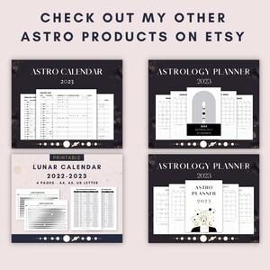 Astrology Cheat Sheet, Basics of Astrology Printable Pages, Birth Chart ...