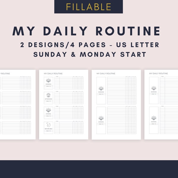 Daily Routine - Etsy