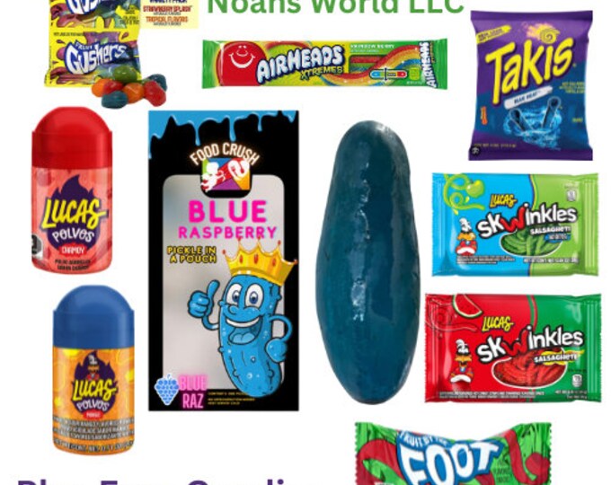 Blue Raspberry Pickle Kit | Blue Raz Pickle Kit | New Food Crush Tiktok ...