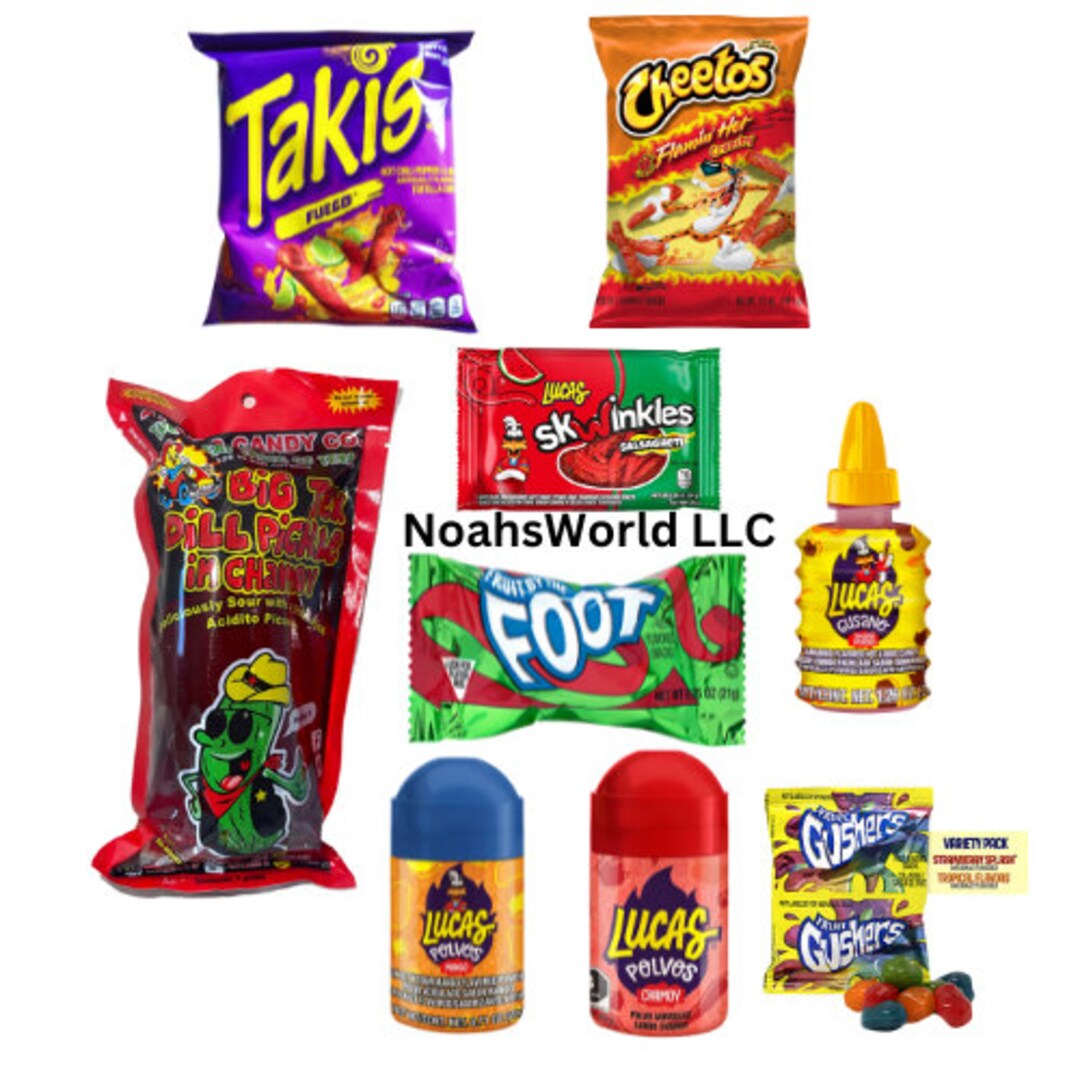 Flamin Hot Chamoy Pickle Kit 9pc Hot Cheetos Chamoy Pickle Kit 9pc - Etsy