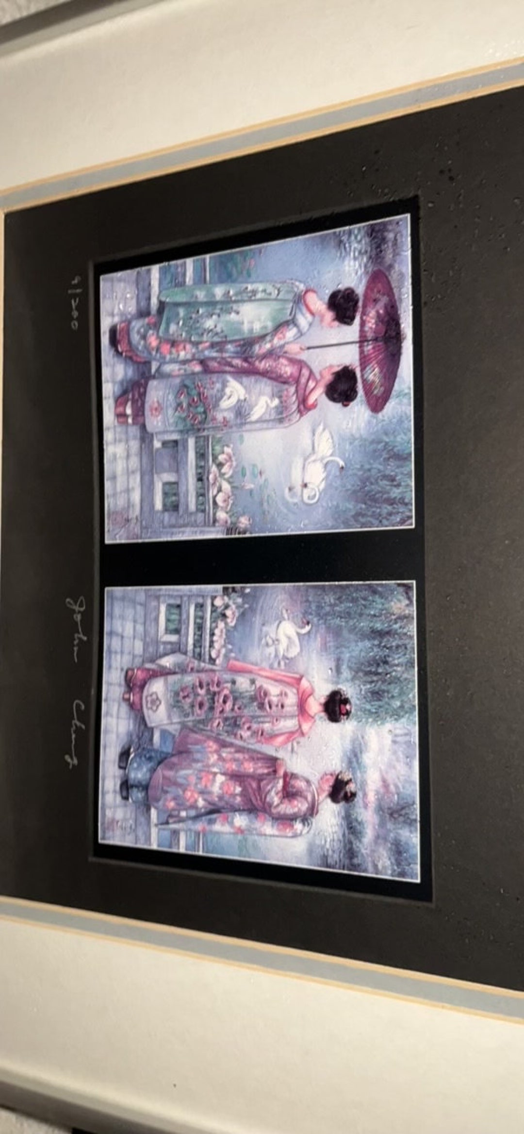 John Cheng Art Collection Signed Limited Edition 9/20 Tapestry & 2 ...