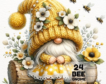 Bumblebee Gnome, Bee Gnome, Spring Gnome - Etsy