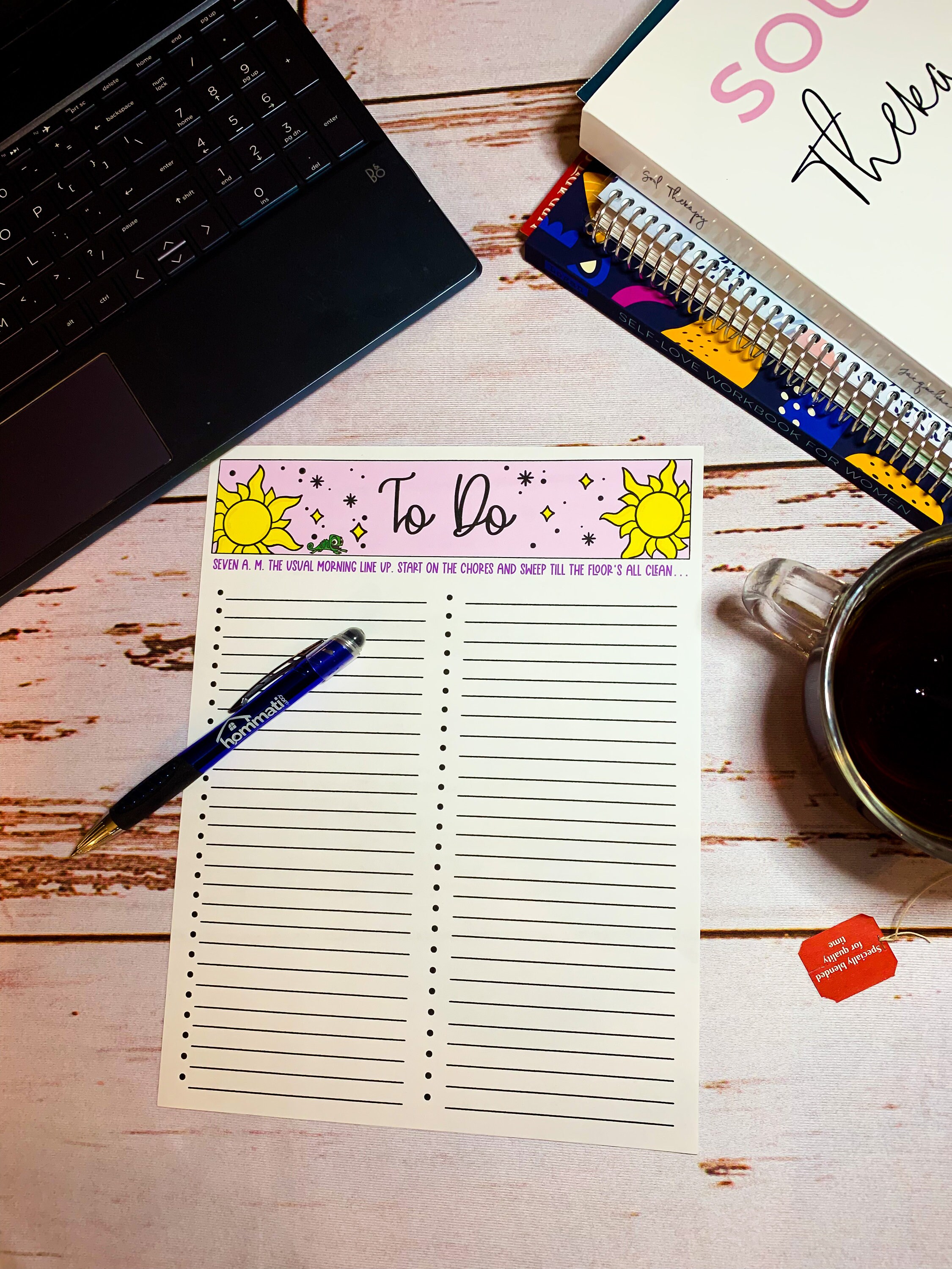 Tangled to Do List Sheet Printable to Do List Rapunzel to Do - Etsy