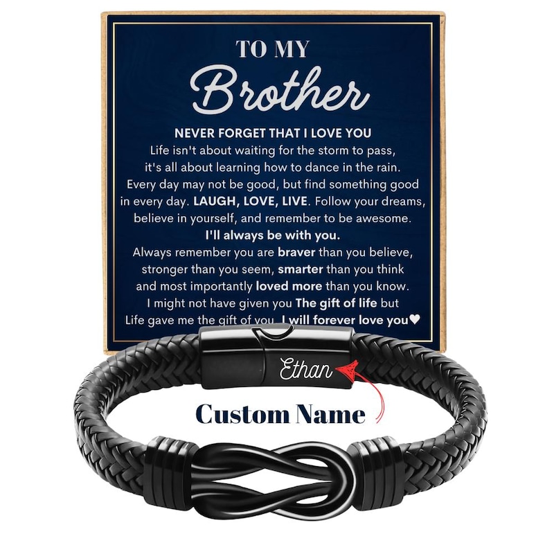Braceleted for Brother - Etsy