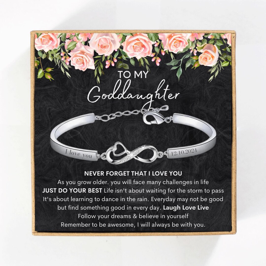 Personalized Goddaughter Baptism Gift Girl Goddaughter Definition Gift ...