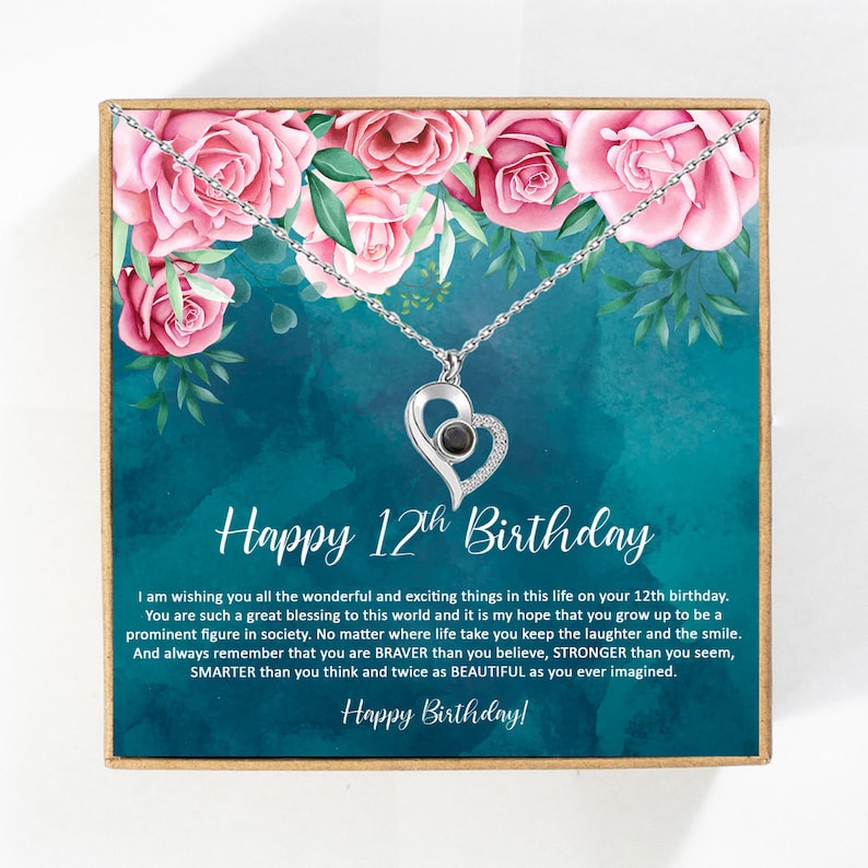 Happy 12th Birthday Girl T 12th Birthday T Youth Etsy Uk