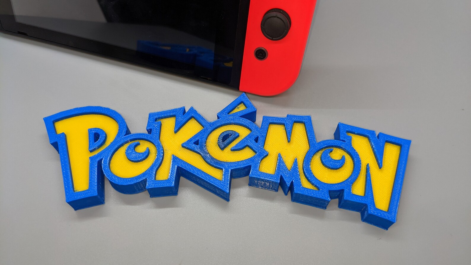 3D Printed Pokemon Logo NEW Design - Etsy