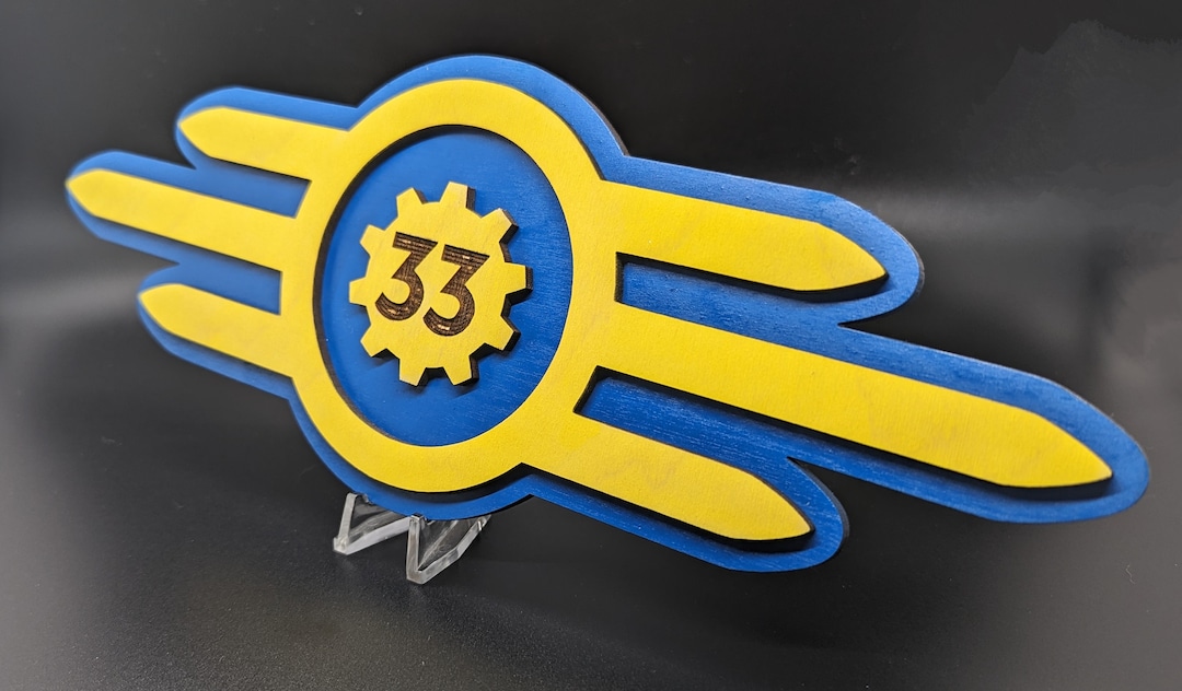 Custom Fallout Vault Sign - Etsy