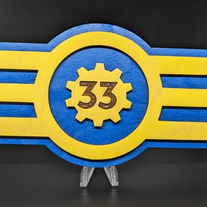 Custom Fallout Vault Sign - Etsy