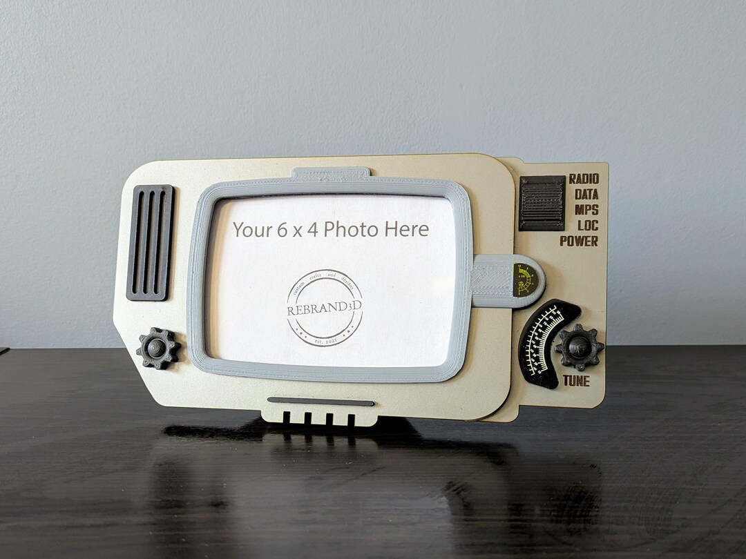 Pipboy Fallout Inspired Picture Frame 6x4 - Etsy
