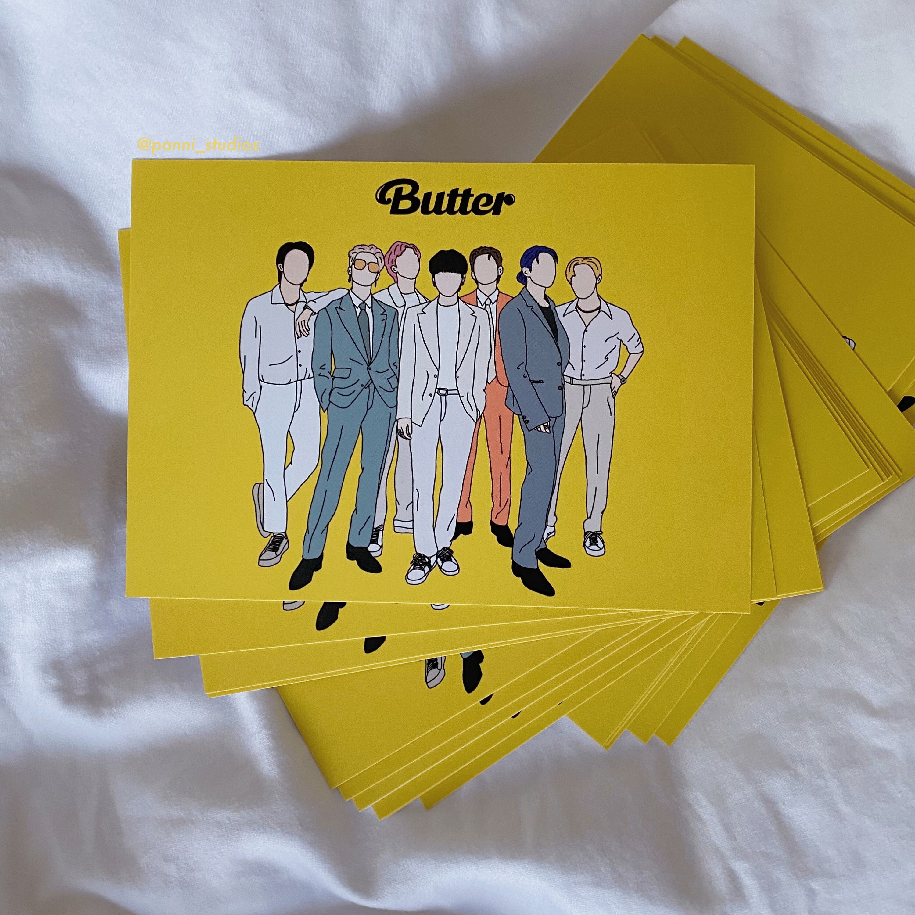 BTS 'butter' Concept Photo Print | Etsy