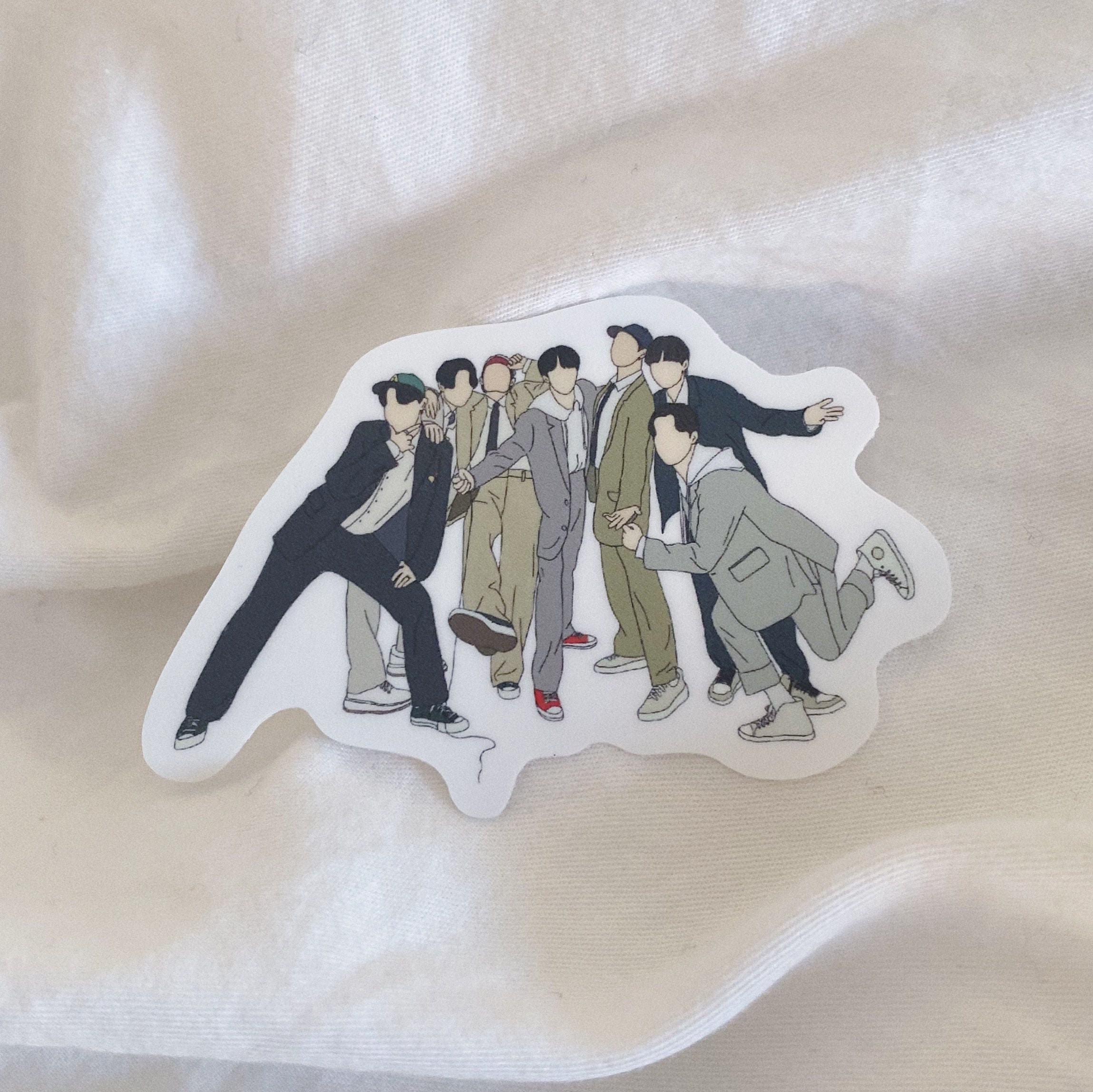 BTS BE Vinyl Sticker waterproof - Etsy India