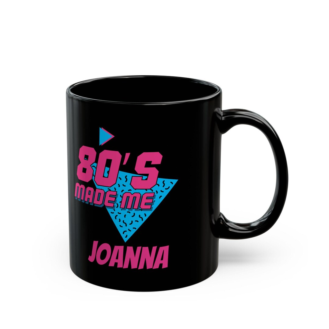 Personalized 80's Mug for Retro Lovers, Unique Gift for Coffee Lovers ...