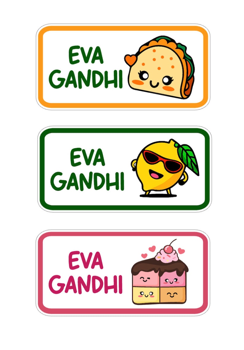 Kawaii Food Sticker Sheet Cute & Adorable Planner Stickers Japanese ...