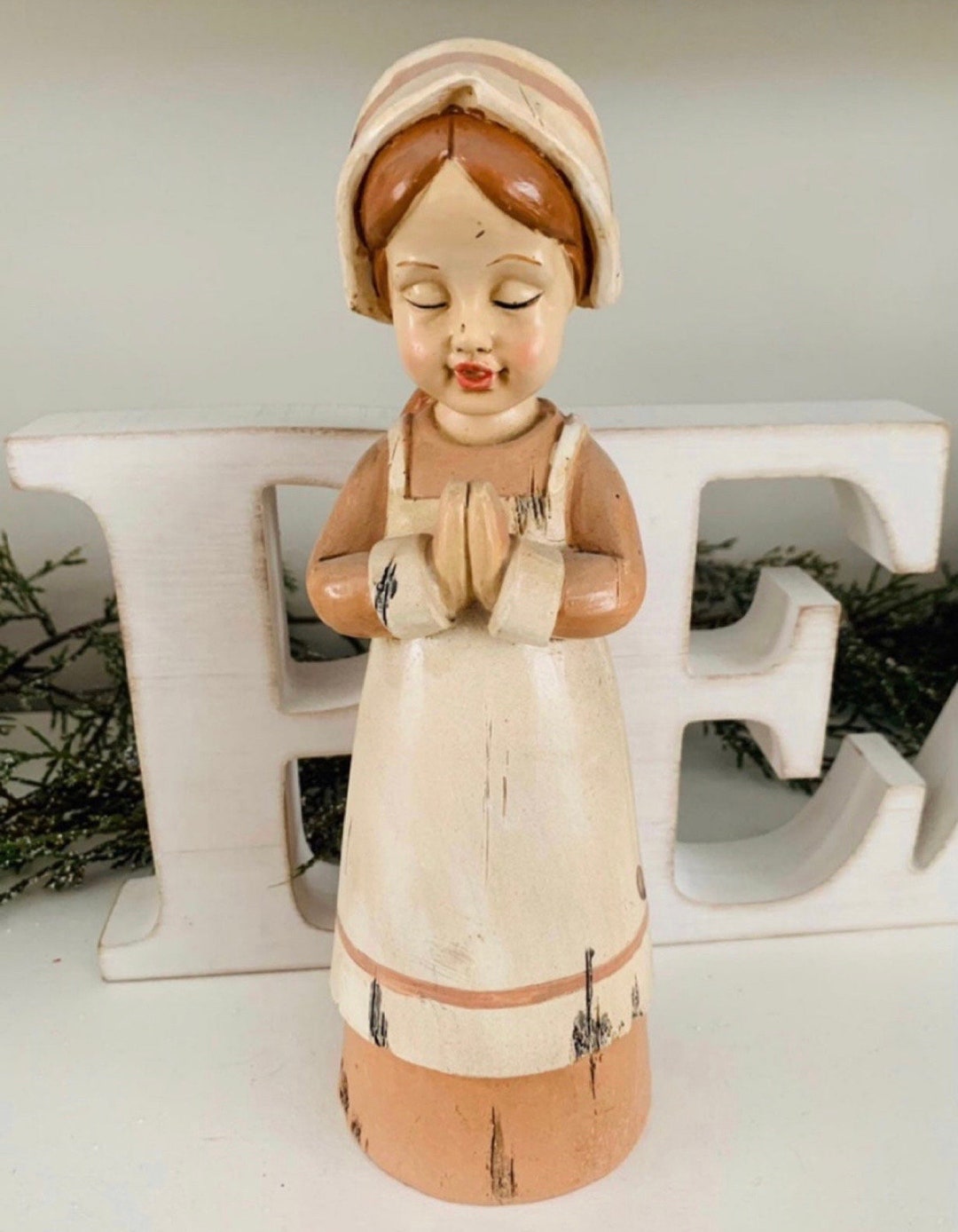 Farmhouse Thanksgiving Pilgrim Figurine Fall Tiered Tray Decor - Etsy