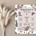 FIRST RODEO Milestone Sign 1st Rodeo, Printable Wild West Birthday Sign ...