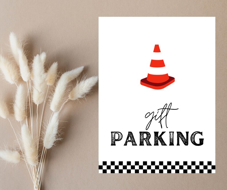 Race Car Party Signs Editable Racing Decorations Take One - Etsy