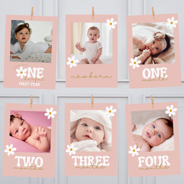 Monthly Photo Banner - Etsy